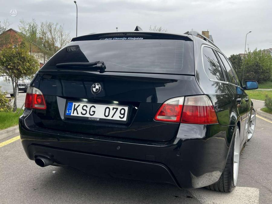 Черный БМВ 525 2005 в Каунас, объемом двигателя 2.50 л и пробегом 500 тыс. км за 3350 €, фото 14 на AUTOMOTO.COM.LV