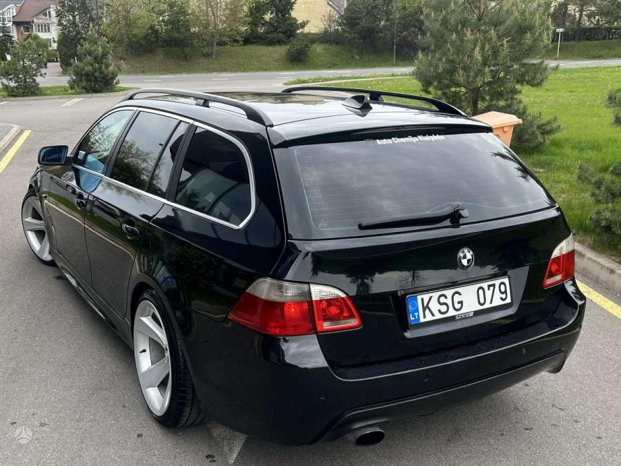 Черный БМВ 525 2005 в Каунас, объемом двигателя 2.50 л и пробегом 500 тыс. км за 3350 €, фото 16 на AUTOMOTO.COM.LV