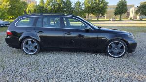 Black BMW 525 2005 in Kaunas, with an engine capacity of 2.50 L and mileage of 340 thousand km for 3000 €, photo 6 on AUTOMOTO.COM.LV