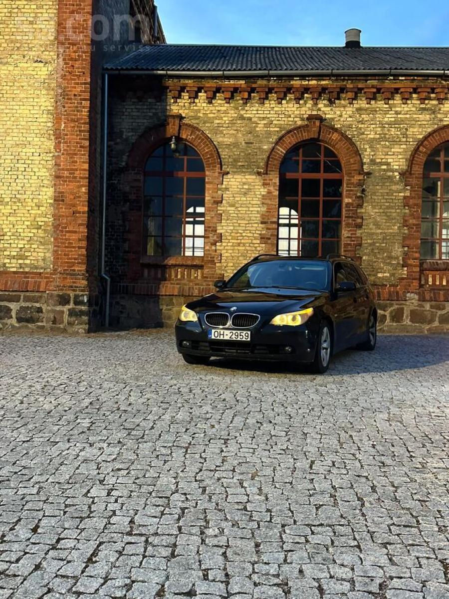 Melns BMW 525 2005 Ventspils, ar dzinēja tilpumu 2.50 L un nobraukumu 423 tūkst. km par 2600 €, foto 3 vietnē AUTOMOTO.COM.LV