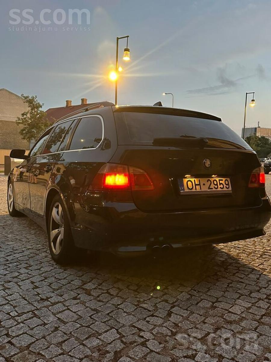 Melns BMW 525 2005 Ventspils, ar dzinēja tilpumu 2.50 L un nobraukumu 423 tūkst. km par 2600 €, foto 6 vietnē AUTOMOTO.COM.LV