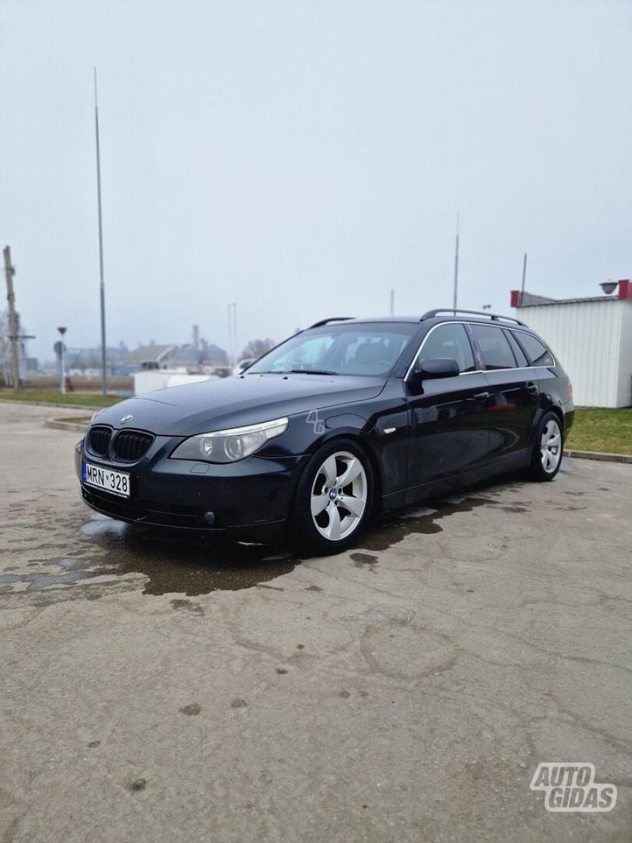 Melns BMW 525 2005 Joniškis, ar dzinēja tilpumu 2.50 L un nobraukumu 386 tūkst. km par 2400 €, foto 3 vietnē AUTOMOTO.COM.LV