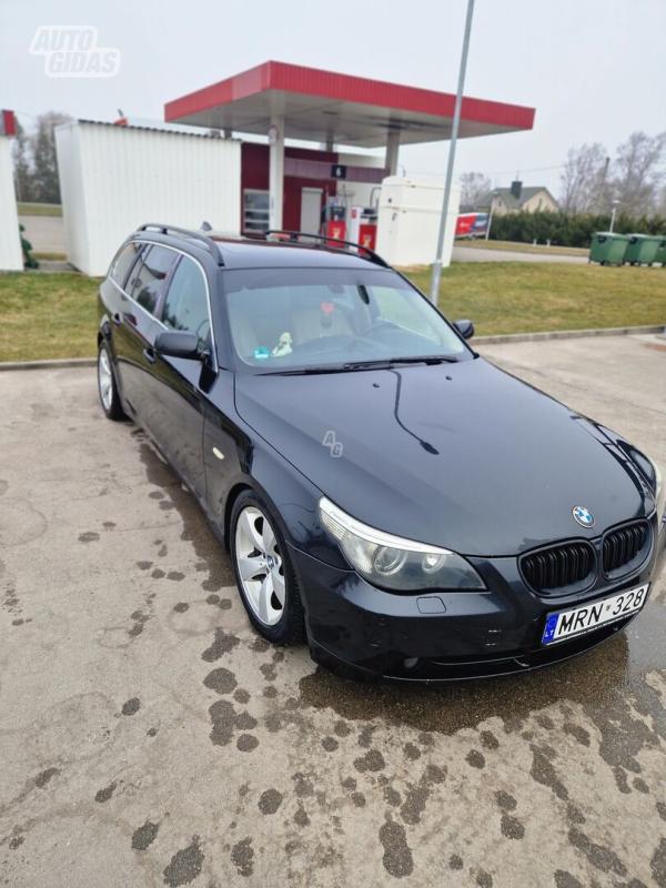 Черный БМВ 525 2005 в Ионишкис, объемом двигателя 2.50 л и пробегом 386 тыс. км за 2400 €, фото 3 на AUTOMOTO.COM.LV