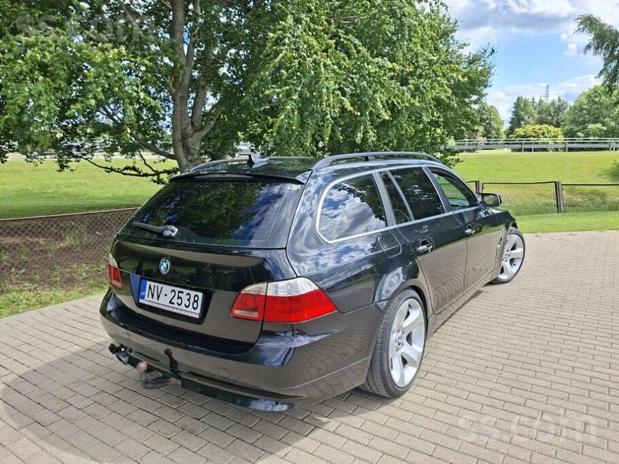 Melns BMW 525 2005 Talsi, ar dzinēja tilpumu 2.50 L un nobraukumu 419 tūkst. km par 3300 €, foto 4 vietnē AUTOMOTO.COM.LV