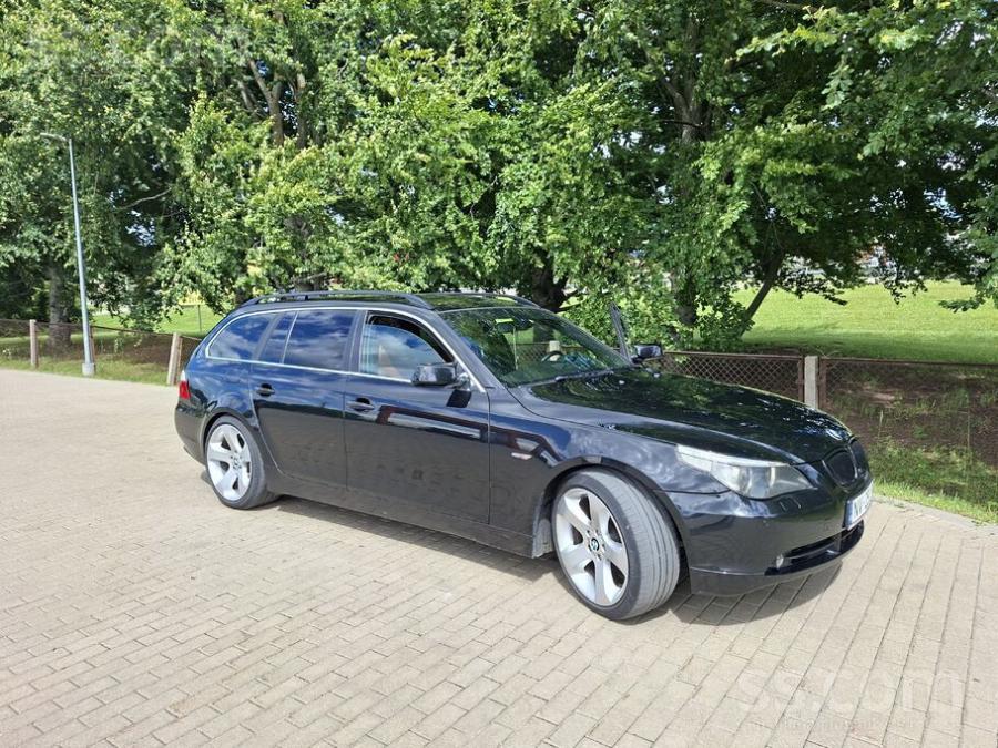 Melns BMW 525 2005 Talsi, ar dzinēja tilpumu 2.50 L un nobraukumu 419 tūkst. km par 3300 €, foto 6 vietnē AUTOMOTO.COM.LV