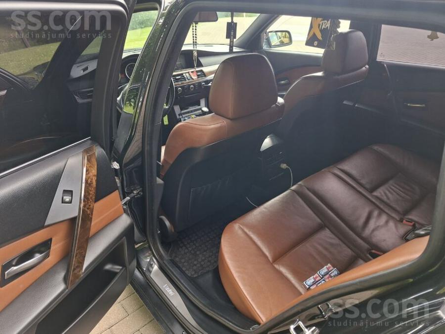 Melns BMW 525 2005 Talsi, ar dzinēja tilpumu 2.50 L un nobraukumu 419 tūkst. km par 3300 €, foto 8 vietnē AUTOMOTO.COM.LV