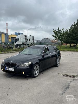 Черный БМВ 525 2005 в Клайпеда, объемом двигателя 2.50 л и пробегом 380 тыс. км за 2450 €, фото  на AUTOMOTO.COM.LV