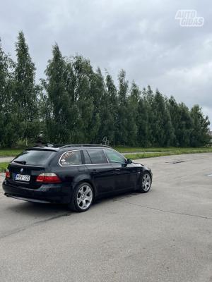 Melns BMW 525 2005 Klaipėda, ar dzinēja tilpumu 2.50 L un nobraukumu 380 tūkst. km par 2450 €, foto 5 vietnē AUTOMOTO.COM.LV