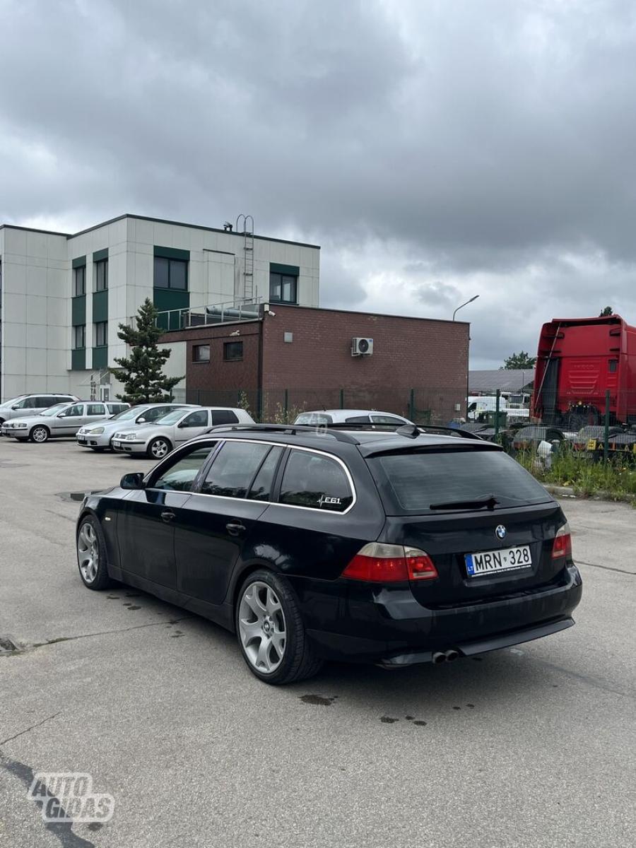 Melns BMW 525 2005 Klaipėda, ar dzinēja tilpumu 2.50 L un nobraukumu 380 tūkst. km par 2450 €, foto 8 vietnē AUTOMOTO.COM.LV