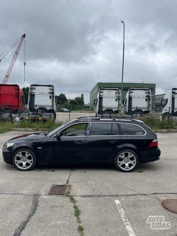 Black BMW 525 2005 in Klaipeda, with an engine capacity of 2.50 L and mileage of 380 thousand km for 2450 €, photo 8 on AUTOMOTO.COM.LV