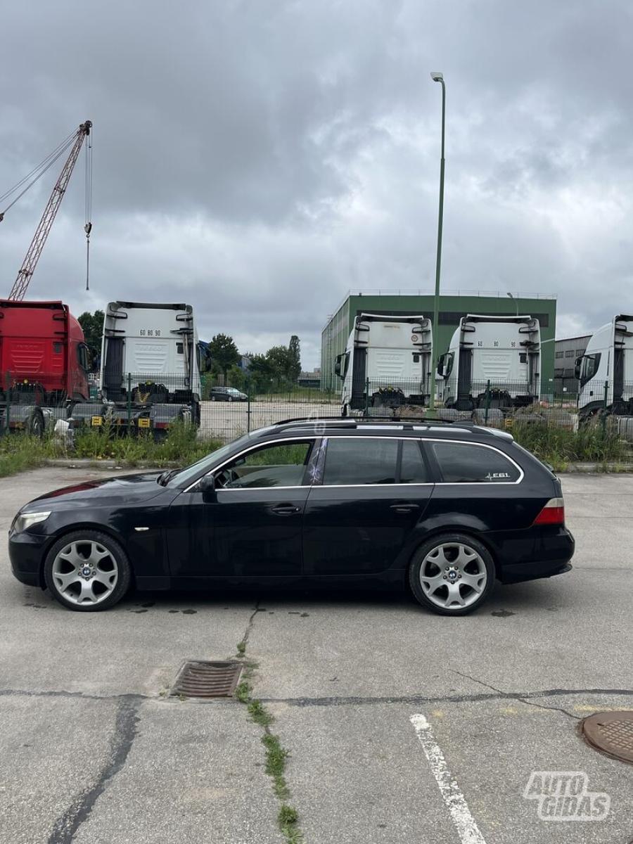 Melns BMW 525 2005 Klaipėda, ar dzinēja tilpumu 2.50 L un nobraukumu 380 tūkst. km par 2450 €, foto 9 vietnē AUTOMOTO.COM.LV