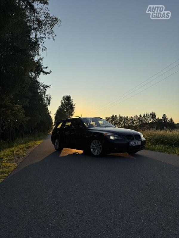 Melns BMW 525 2005 Viļņa, ar dzinēja tilpumu 2.50 L un nobraukumu 320 tūkst. km par 2550 €, foto 1 vietnē AUTOMOTO.COM.LV