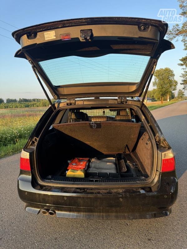 Melns BMW 525 2005 Viļņa, ar dzinēja tilpumu 2.50 L un nobraukumu 320 tūkst. km par 2550 €, foto 5 vietnē AUTOMOTO.COM.LV