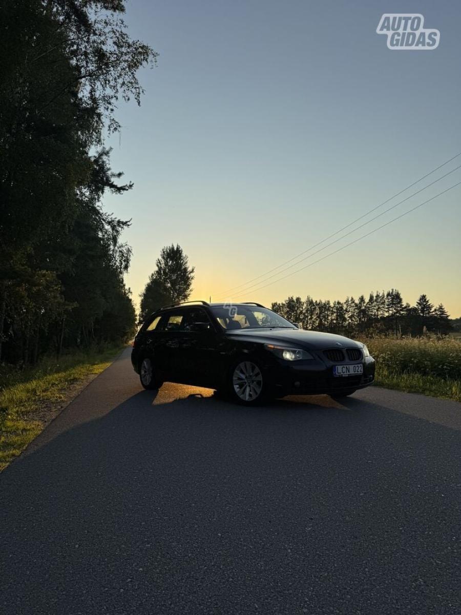 Black BMW 525 2005 in Vilnius, with an engine capacity of 2.50 L and mileage of 320 thousand km for 2550 €, photo 1 on AUTOMOTO.COM.LV