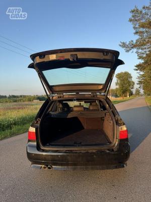 Black BMW 525 2005 in Vilnius, with an engine capacity of 2.50 L and mileage of 320 thousand km for 2550 €, photo 5 on AUTOMOTO.COM.LV