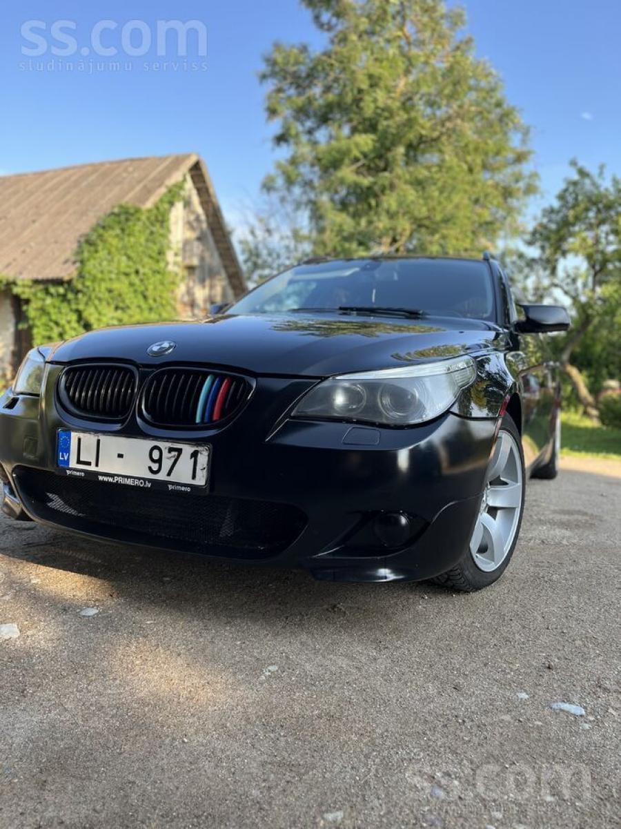 Melns BMW 525 2005 Saldus, ar dzinēja tilpumu 2.50 L un nobraukumu 406 tūkst. km par 2900 €, foto 5 vietnē AUTOMOTO.COM.LV