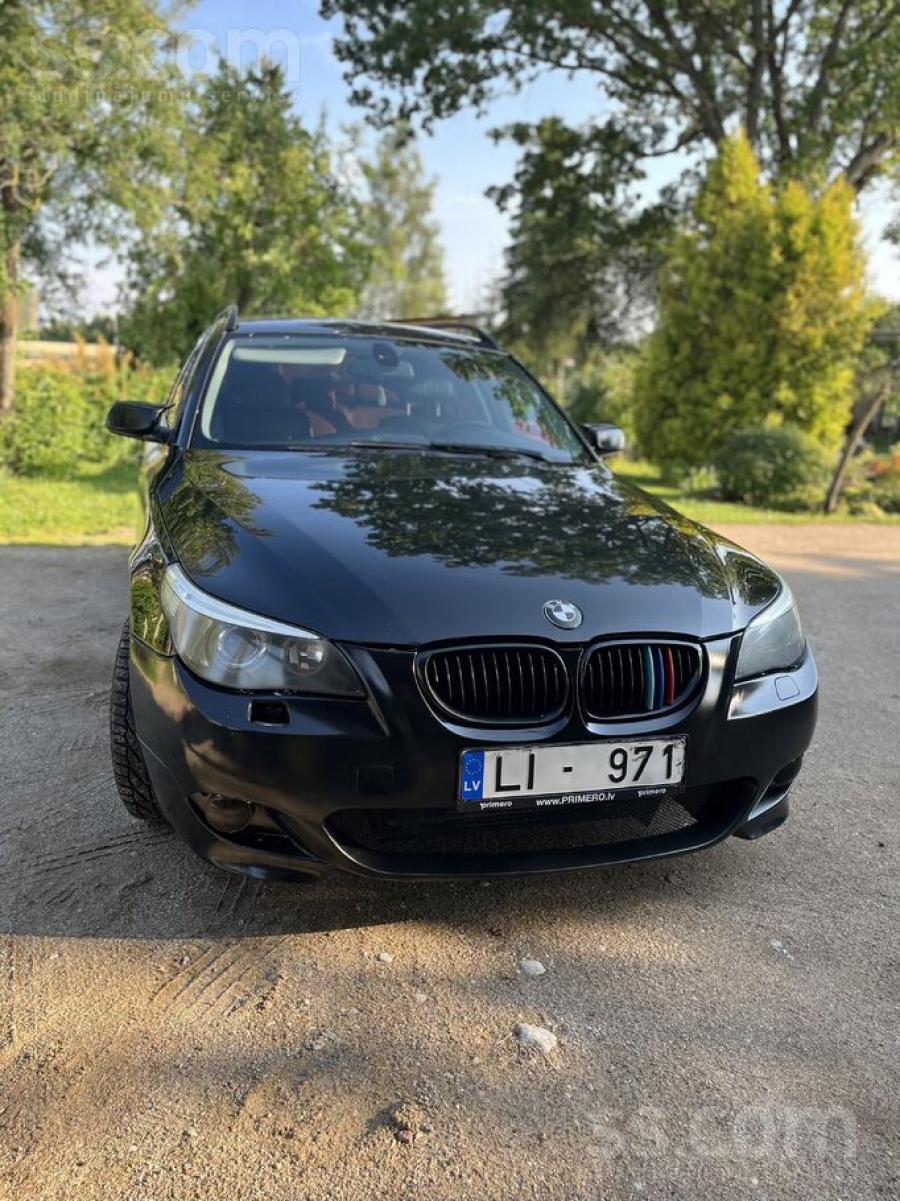 Melns BMW 525 2005 Saldus, ar dzinēja tilpumu 2.50 L un nobraukumu 406 tūkst. km par 2900 €, foto 6 vietnē AUTOMOTO.COM.LV