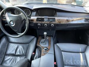 Melns BMW 525 2005 Saldus, ar dzinēja tilpumu 2.50 L un nobraukumu 406 tūkst. km par 2900 €, foto 8 vietnē AUTOMOTO.COM.LV