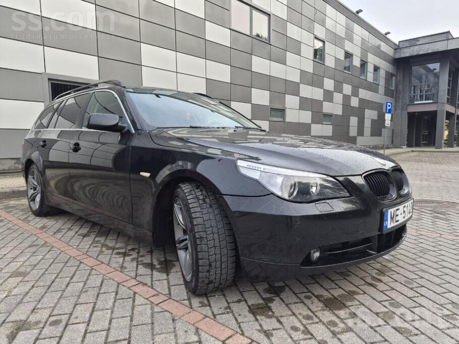 Черный БМВ 525 2005 в Кулдига, объемом двигателя 2.50 л и пробегом 400 тыс. км за 3200 €, фото 1 на AUTOMOTO.COM.LV