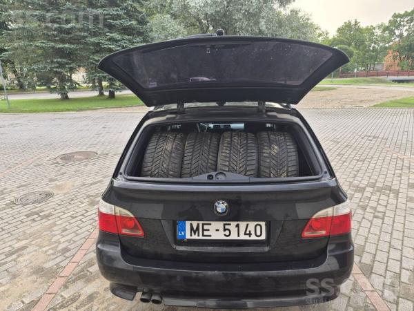 Черный БМВ 525 2005 в Кулдига, объемом двигателя 2.50 л и пробегом 400 тыс. км за 3200 €, фото 6 на AUTOMOTO.COM.LV
