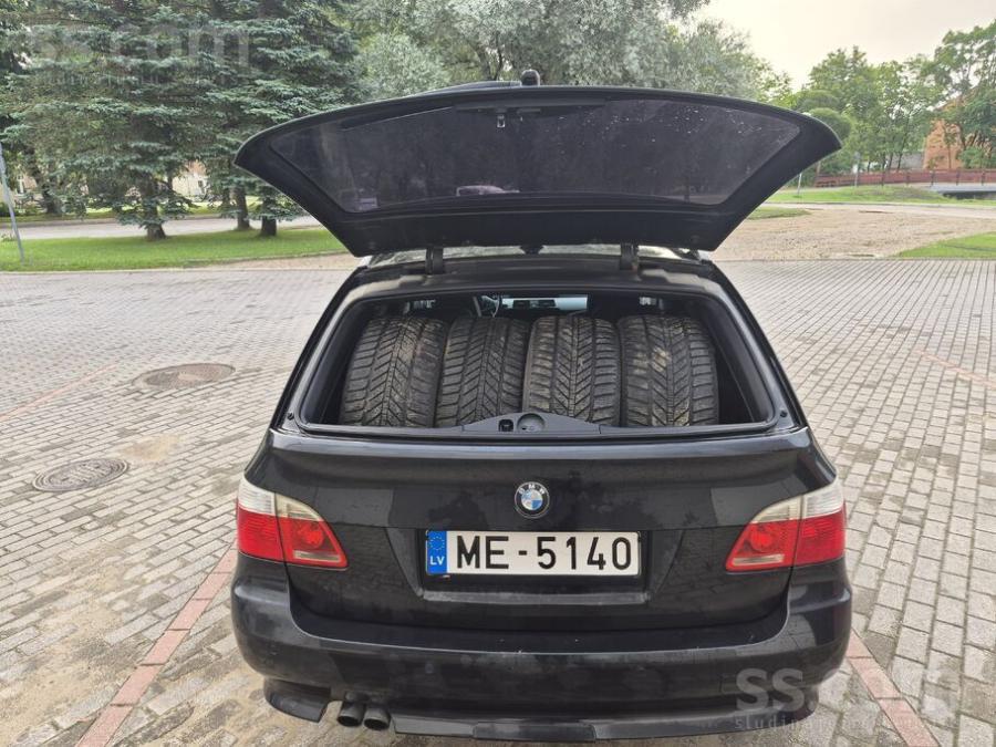 Черный БМВ 525 2005 в Кулдига, объемом двигателя 2.50 л и пробегом 400 тыс. км за 3200 €, фото 7 на AUTOMOTO.COM.LV