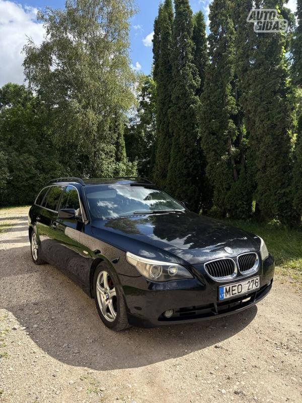 Melns BMW 525 2005 Joniškis, ar dzinēja tilpumu 2.50 L un nobraukumu 488 tūkst. km par 1650 €, foto 3 vietnē AUTOMOTO.COM.LV