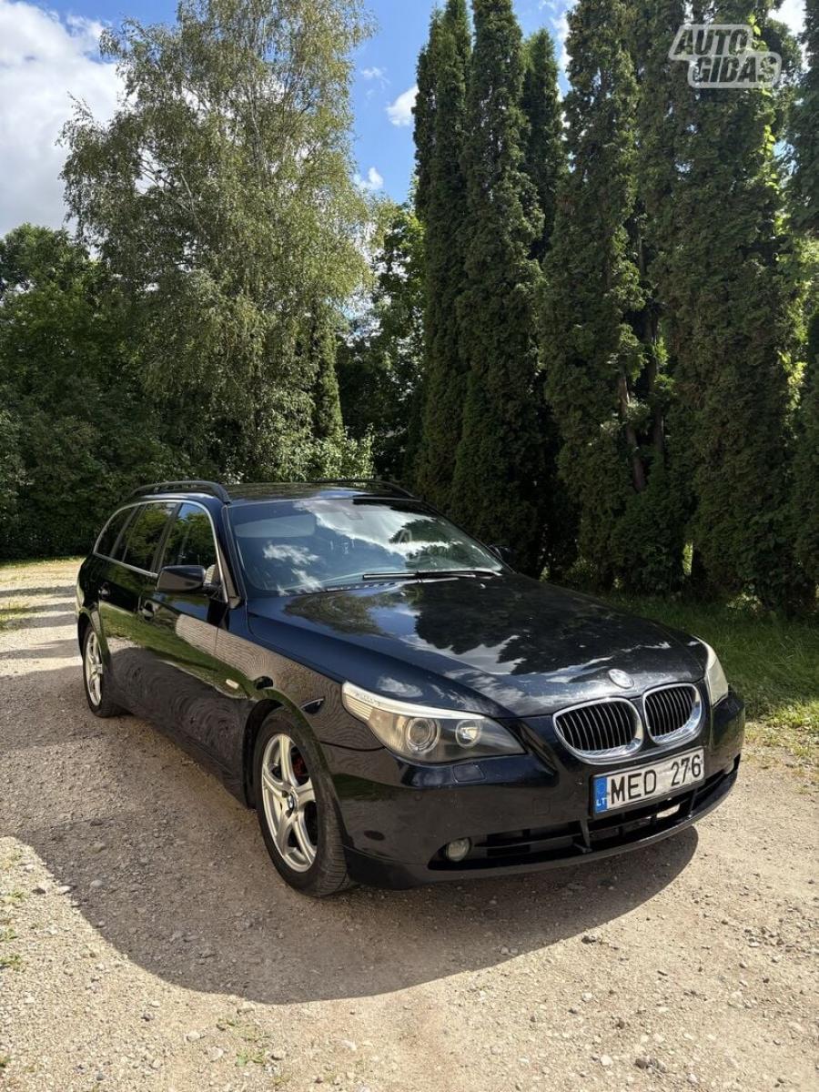 Melns BMW 525 2005 Joniškis, ar dzinēja tilpumu 2.50 L un nobraukumu 488 tūkst. km par 1650 €, foto 4 vietnē AUTOMOTO.COM.LV
