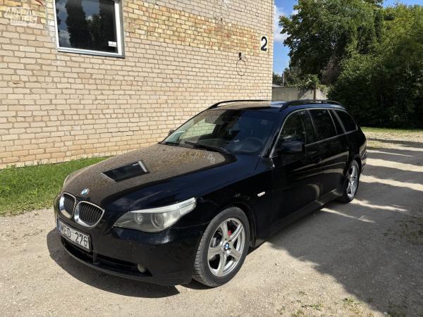 Melns BMW 525 2005 Joniškis, ar dzinēja tilpumu 2.50 L un nobraukumu 488 tūkst. km par 1650 €, foto 4 vietnē AUTOMOTO.COM.LV