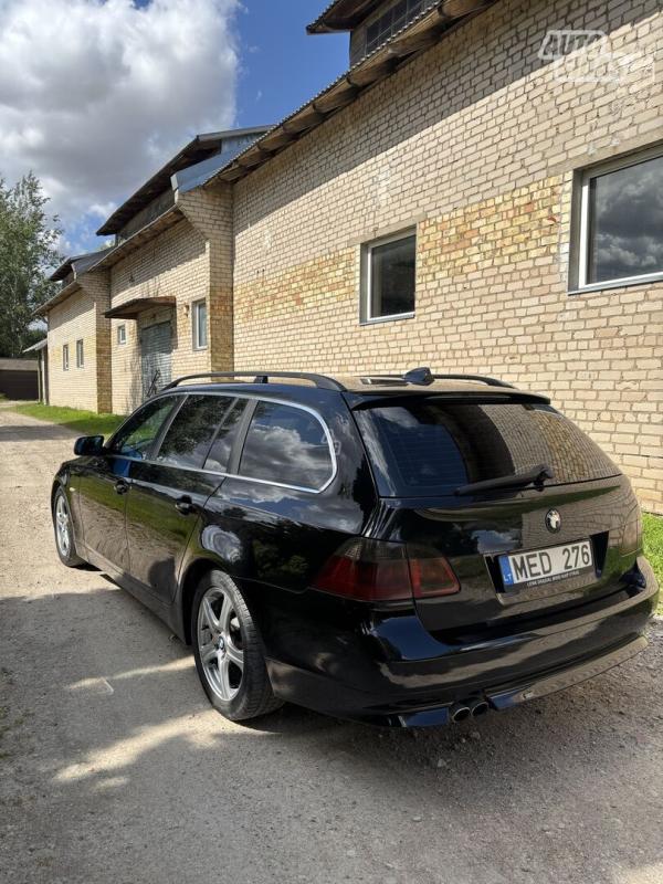 Melns BMW 525 2005 Joniškis, ar dzinēja tilpumu 2.50 L un nobraukumu 488 tūkst. km par 1650 €, foto 7 vietnē AUTOMOTO.COM.LV