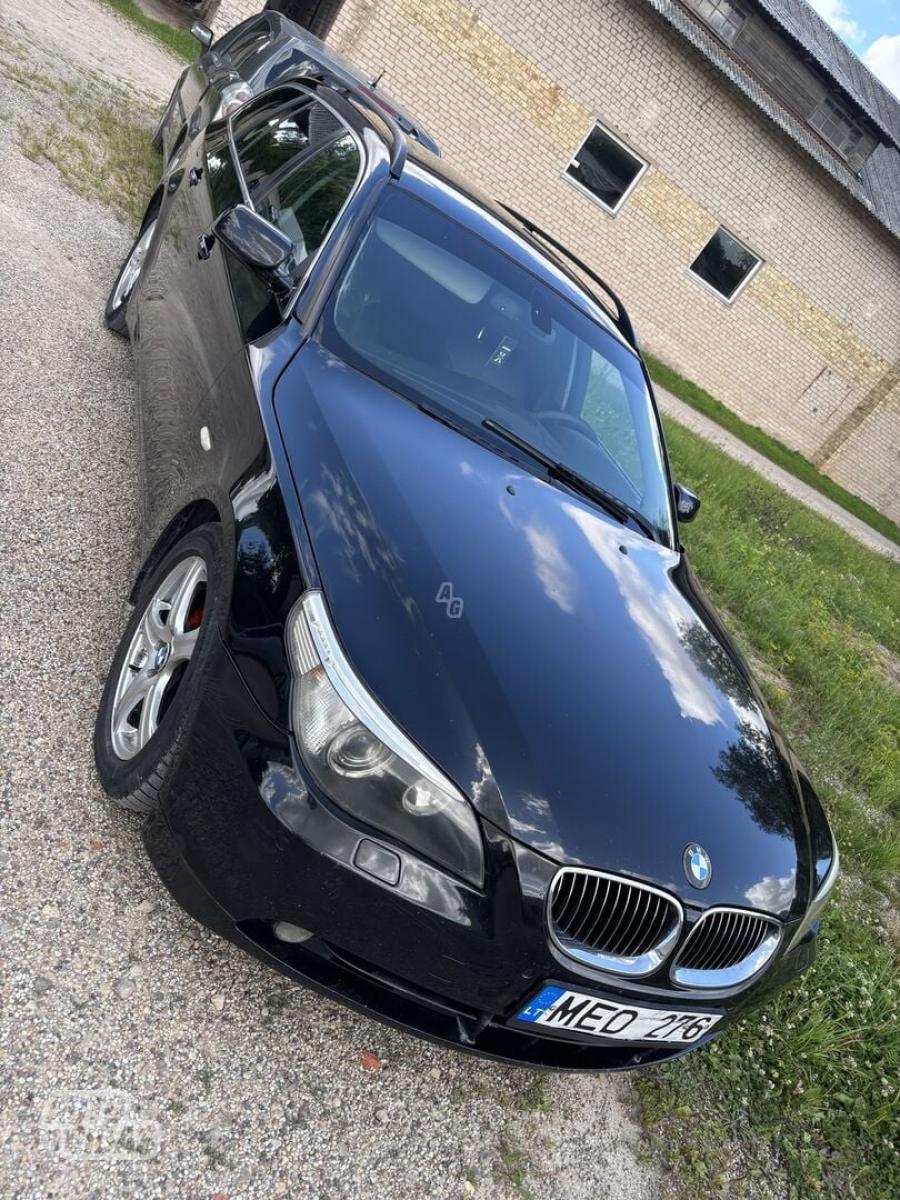 Melns BMW 525 2005 Joniškis, ar dzinēja tilpumu 2.50 L un nobraukumu 488 tūkst. km par 1650 €, foto 14 vietnē AUTOMOTO.COM.LV