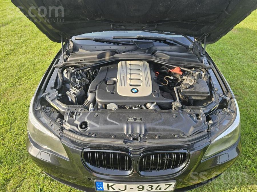 Melns BMW 525 2005 Aizkraukle, ar dzinēja tilpumu 2.50 L un nobraukumu 340 tūkst. km par 2899 €, foto 8 vietnē AUTOMOTO.COM.LV