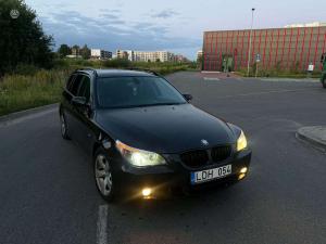 Melns BMW 525 2005 Viļņa, ar dzinēja tilpumu 2.50 L un nobraukumu 432 tūkst. km par 1750 €, foto 3 vietnē AUTOMOTO.COM.LV