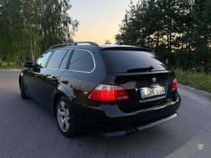 Melns BMW 525 2005 Viļņa, ar dzinēja tilpumu 2.50 L un nobraukumu 432 tūkst. km par 1750 €, foto 5 vietnē AUTOMOTO.COM.LV