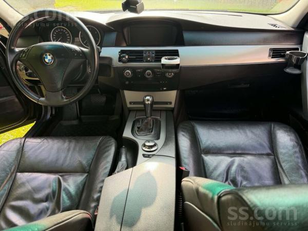 Melns BMW 525 2005 Ventspils, ar dzinēja tilpumu 2.50 L un nobraukumu 317 tūkst. km par 3199 €, foto 9 vietnē AUTOMOTO.COM.LV