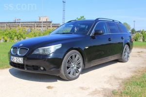 Melns BMW 525 2005 Jelgava, ar dzinēja tilpumu 2.50 L un nobraukumu 323 tūkst. km par 2350 €, foto  vietnē AUTOMOTO.COM.LV
