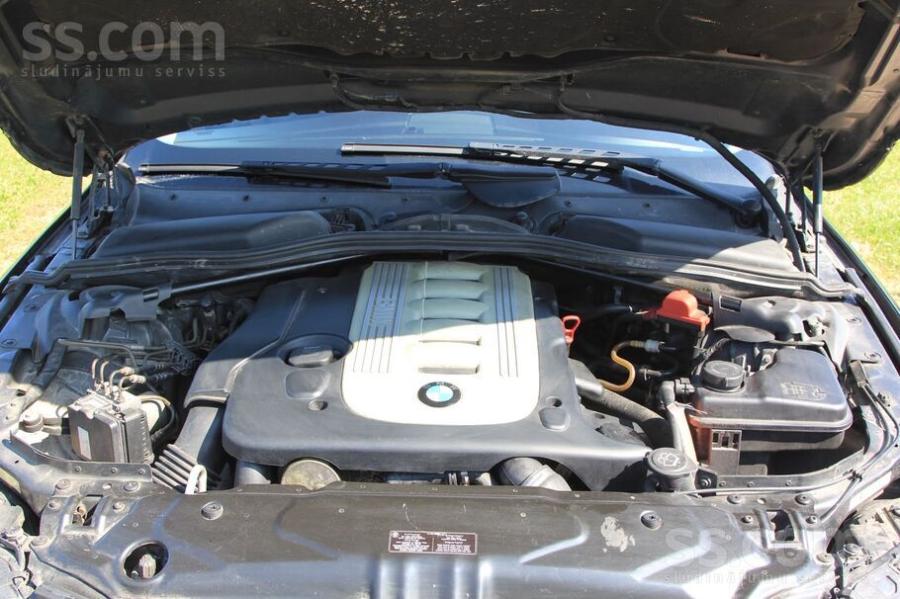 Melns BMW 525 2005 Jelgava, ar dzinēja tilpumu 2.50 L un nobraukumu 323 tūkst. km par 2350 €, foto 7 vietnē AUTOMOTO.COM.LV