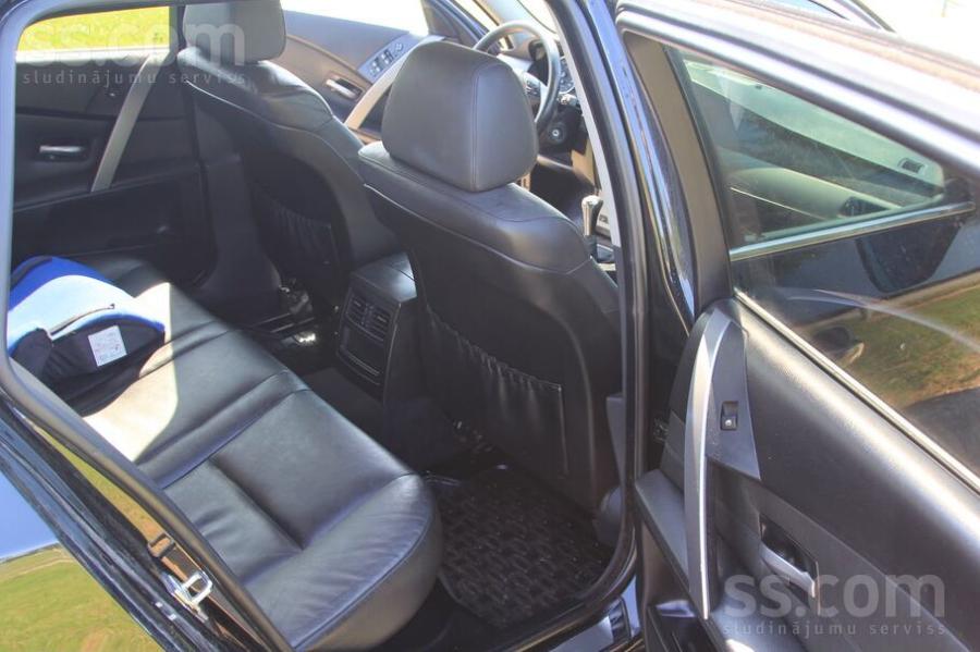 Melns BMW 525 2005 Jelgava, ar dzinēja tilpumu 2.50 L un nobraukumu 323 tūkst. km par 2350 €, foto 9 vietnē AUTOMOTO.COM.LV