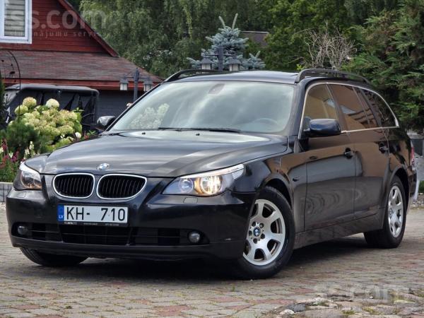 Melns BMW 525 2005 Rīga, ar dzinēja tilpumu 2.50 L un nobraukumu 336 tūkst. km par 2950 €, foto 1 vietnē AUTOMOTO.COM.LV