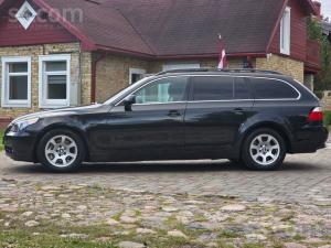 Black BMW 525 2005 in Riga, with an engine capacity of 2.50 L and mileage of 336 thousand km for 2950 €, photo 3 on AUTOMOTO.COM.LV