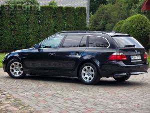 Black BMW 525 2005 in Riga, with an engine capacity of 2.50 L and mileage of 336 thousand km for 2950 €, photo 4 on AUTOMOTO.COM.LV