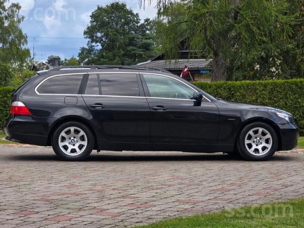 Melns BMW 525 2005 Rīga, ar dzinēja tilpumu 2.50 L un nobraukumu 336 tūkst. km par 2950 €, foto 6 vietnē AUTOMOTO.COM.LV