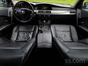 Black BMW 525 2005 in Riga, with an engine capacity of 2.50 L and mileage of 336 thousand km for 2950 €, photo 23 on AUTOMOTO.COM.LV