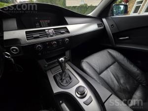 Black BMW 525 2005 in Riga, with an engine capacity of 2.50 L and mileage of 336 thousand km for 2950 €, photo 27 on AUTOMOTO.COM.LV