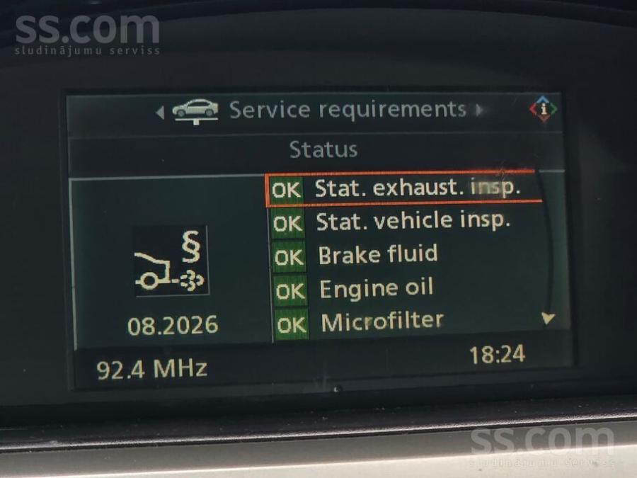 Black BMW 525 2005 in Riga, with an engine capacity of 2.50 L and mileage of 336 thousand km for 2950 €, photo 29 on AUTOMOTO.COM.LV