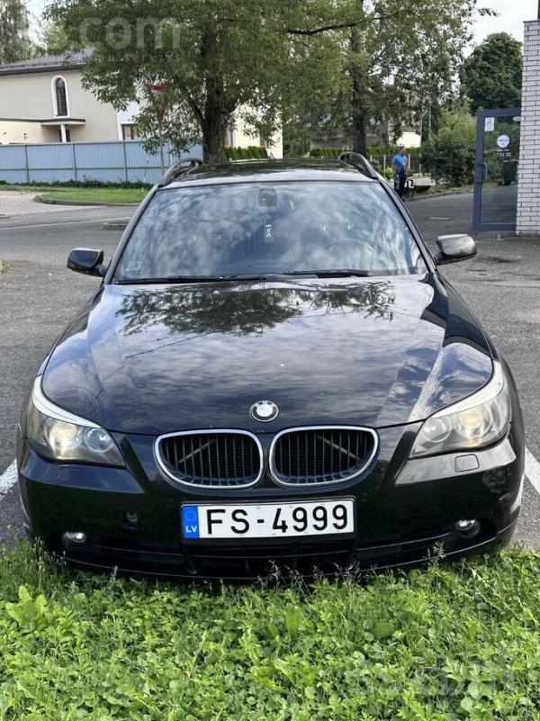Melns BMW 525 2005 Rīga, ar dzinēja tilpumu 2.50 L un nobraukumu 341 tūkst. km par 3100 €, foto 2 vietnē AUTOMOTO.COM.LV