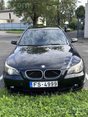 Melns BMW 525 2005 Rīga, ar dzinēja tilpumu 2.50 L un nobraukumu 341 tūkst. km par 3100 €, foto 3 vietnē AUTOMOTO.COM.LV