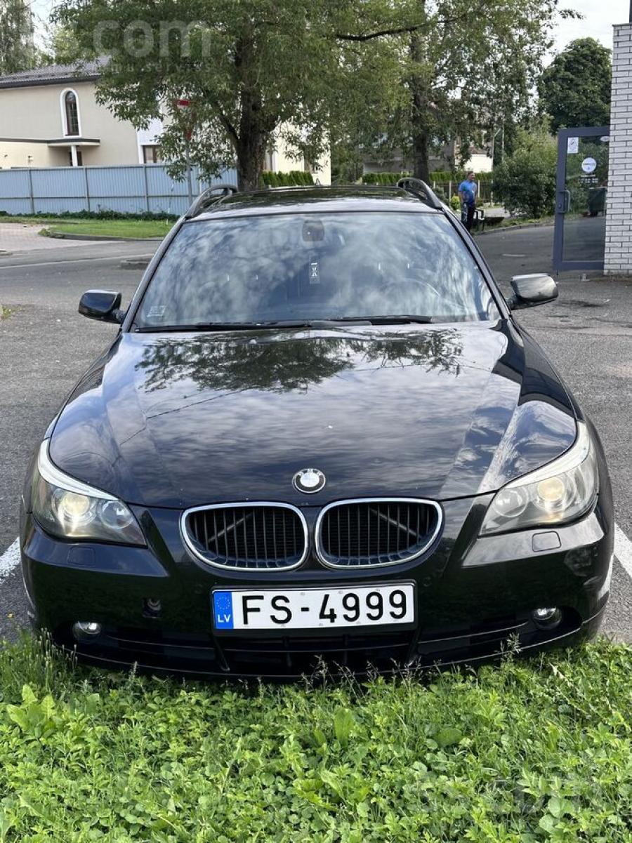 Melns BMW 525 2005 Rīga, ar dzinēja tilpumu 2.50 L un nobraukumu 341 tūkst. km par 3100 €, foto 3 vietnē AUTOMOTO.COM.LV
