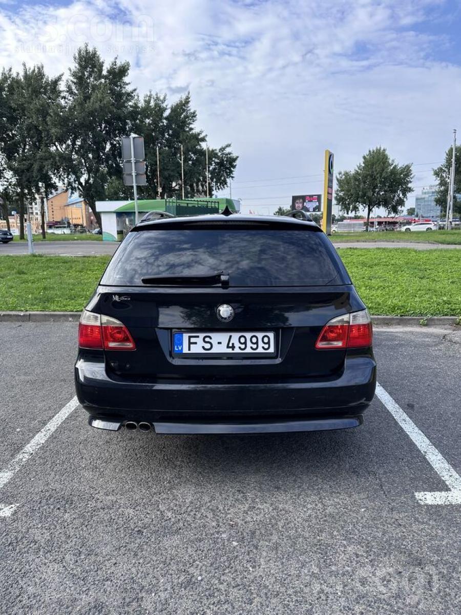 Melns BMW 525 2005 Rīga, ar dzinēja tilpumu 2.50 L un nobraukumu 341 tūkst. km par 3100 €, foto 6 vietnē AUTOMOTO.COM.LV