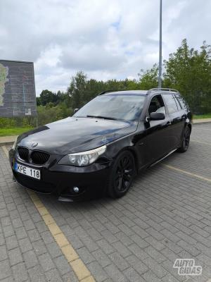 Black BMW 525 2005 in Anyksciai, with an engine capacity of 2.50 L and mileage of 450 thousand km for 2750 €, photo  on AUTOMOTO.COM.LV