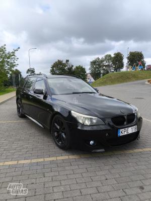Black BMW 525 2005 in Anyksciai, with an engine capacity of 2.50 L and mileage of 450 thousand km for 2750 €, photo 3 on AUTOMOTO.COM.LV